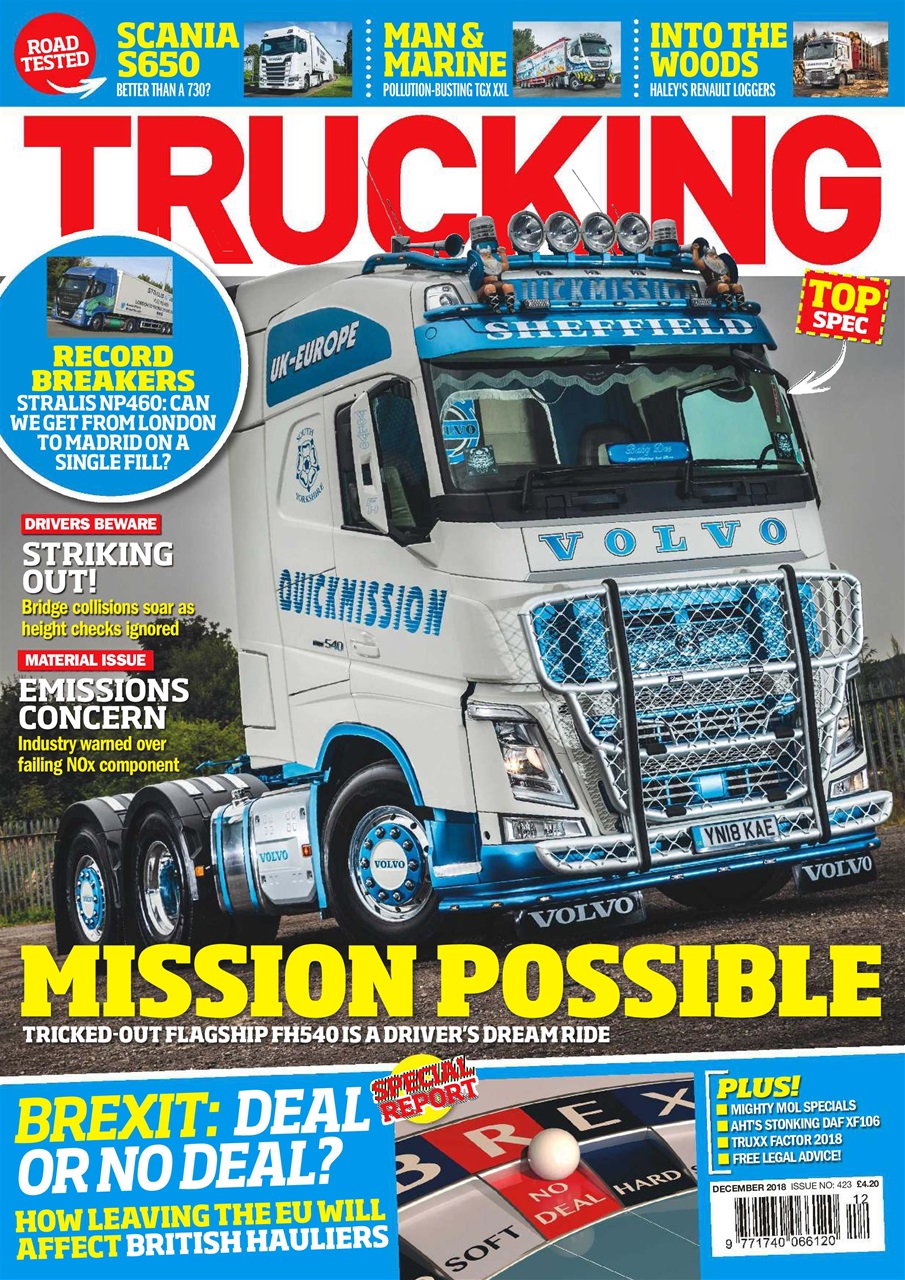 Trucking Magazine - December 2018 Back Issue