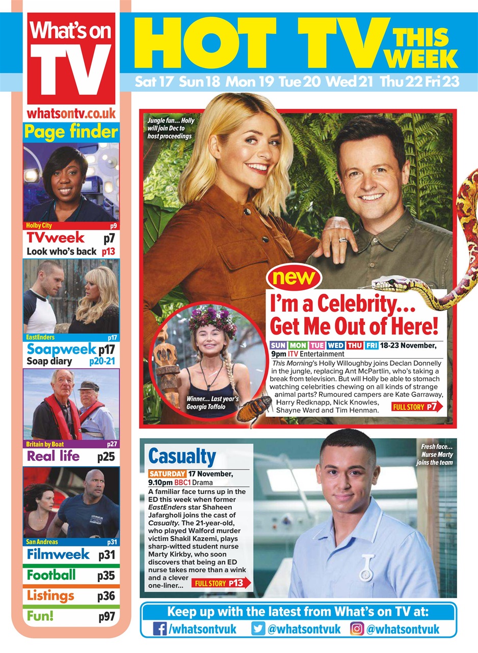 What's on TV Magazine - 17th November 2018 Back Issue