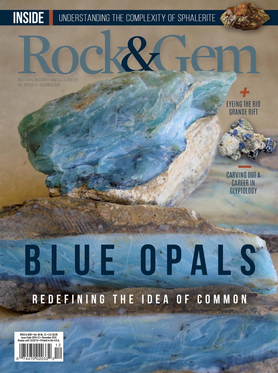 Rock&Gem Magazine - December 2018 Back Issue