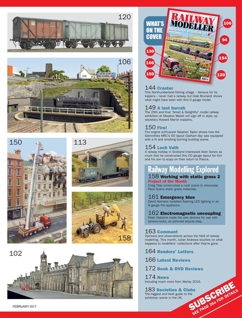 Railway Modeller Magazine - Railway Modeller February 2017 Back Issue