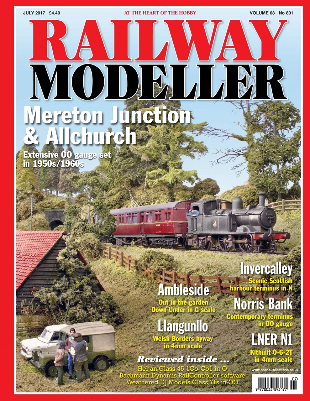 Railway Modeller Magazine - July 2017 Back Issue