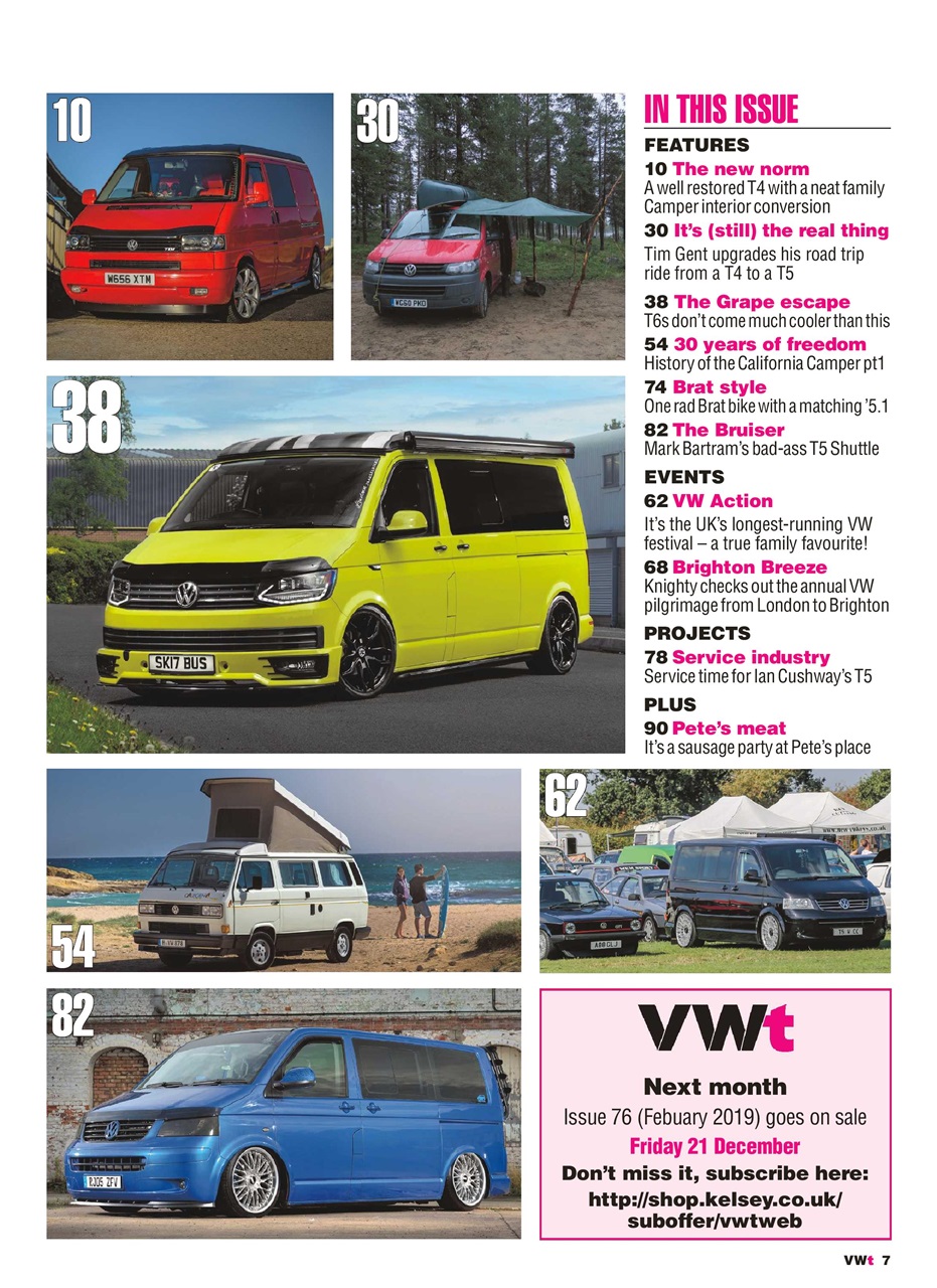VWt Magazine - Issue 75 Back Issue