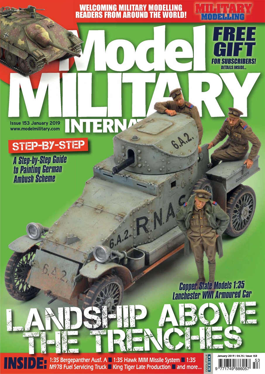 Military Modelling International Magazine - 153 Vol48 No12 Back Issue