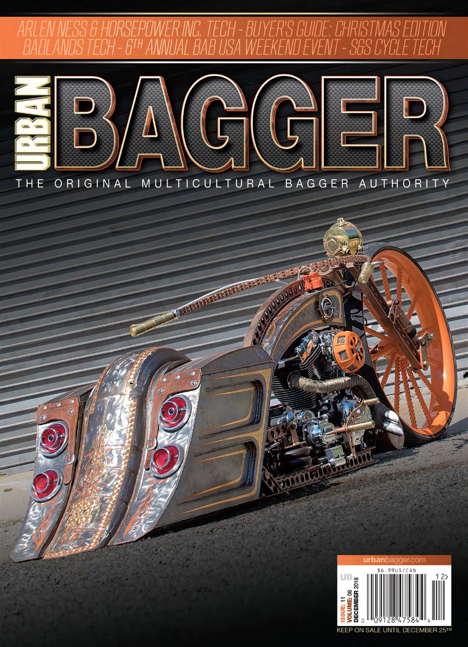 Urban Bagger Magazine - Dec-18 Back Issue