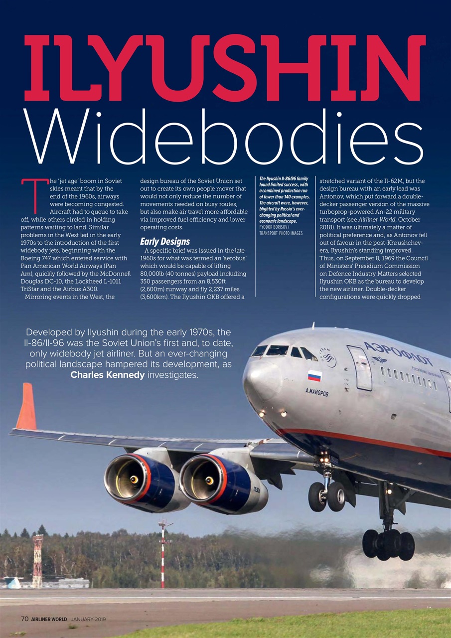 Airliner World Magazine - January 2019 Subscriptions | Pocketmags