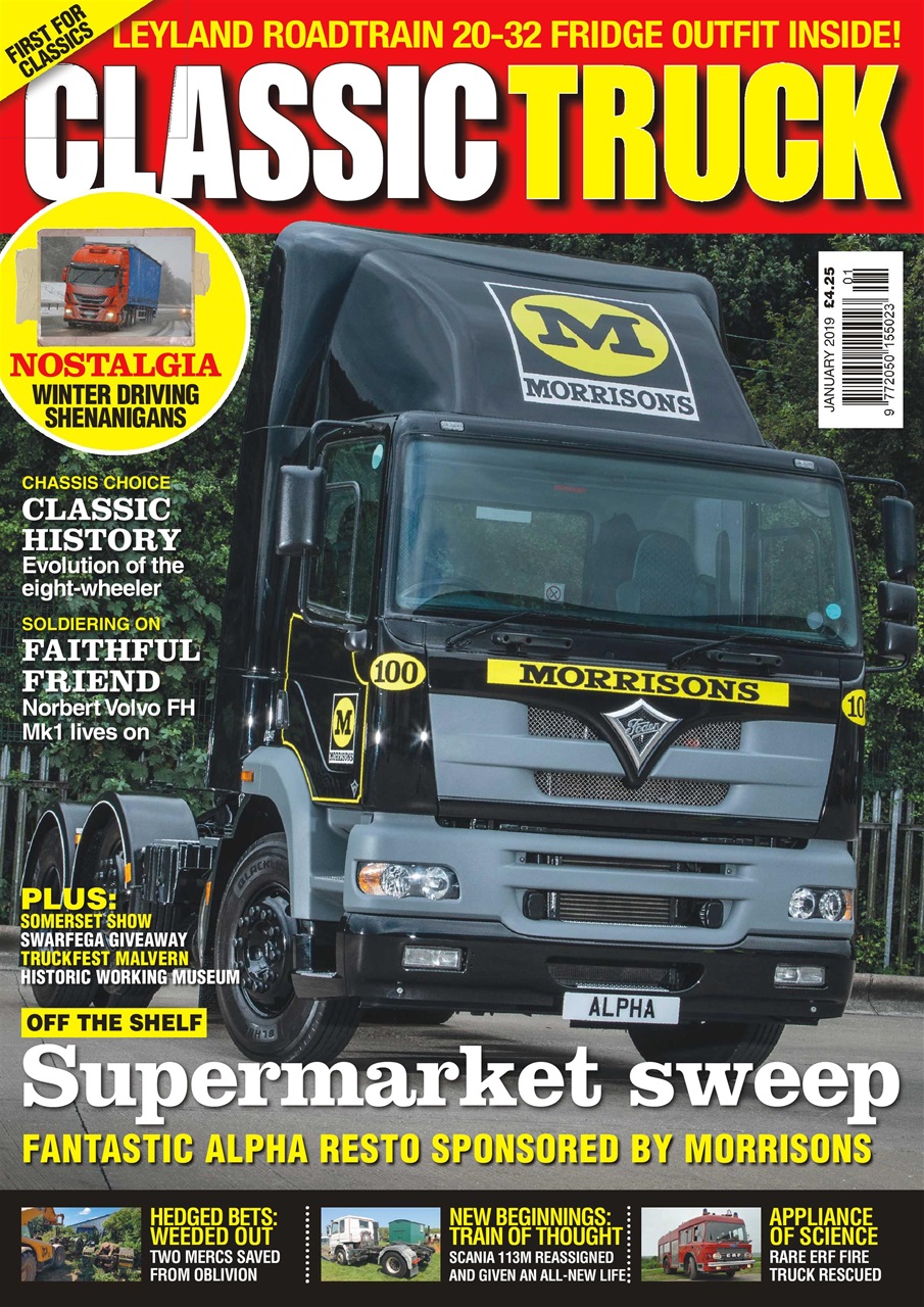 Classic Truck Magazine - January 2019 Back Issue