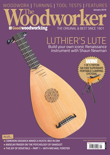 The Woodworker Magazine - Jan-19 Back Issue