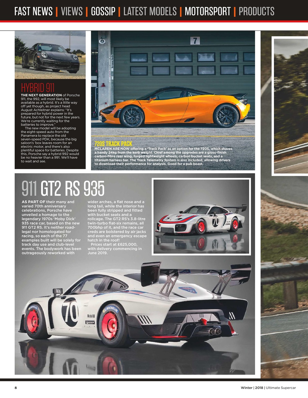 Ultimate Supercar Magazine - Volume 1 Issue 4 Back Issue