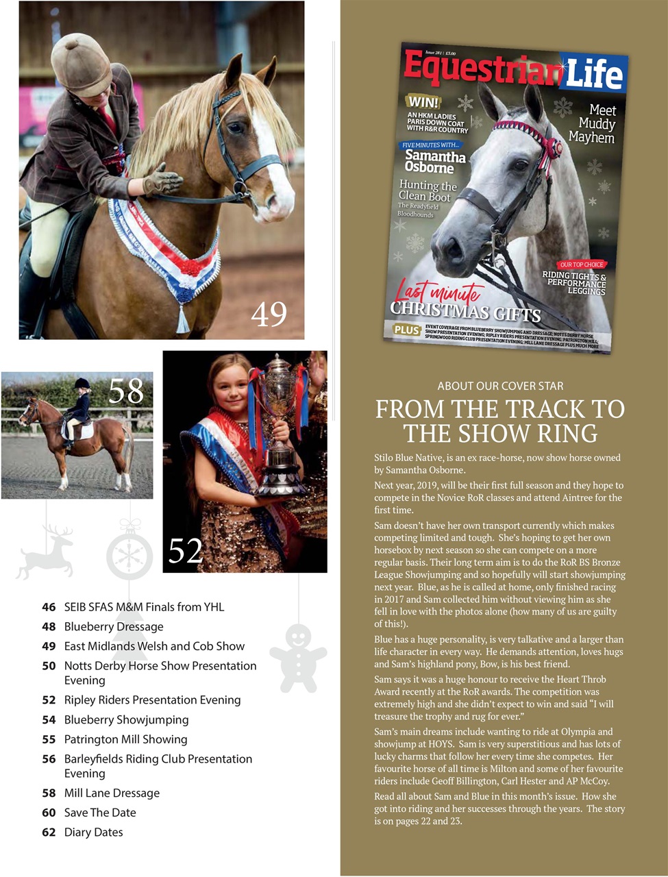 Equestrian Life Magazine - Dec/Jan 2019 Subscriptions | Pocketmags