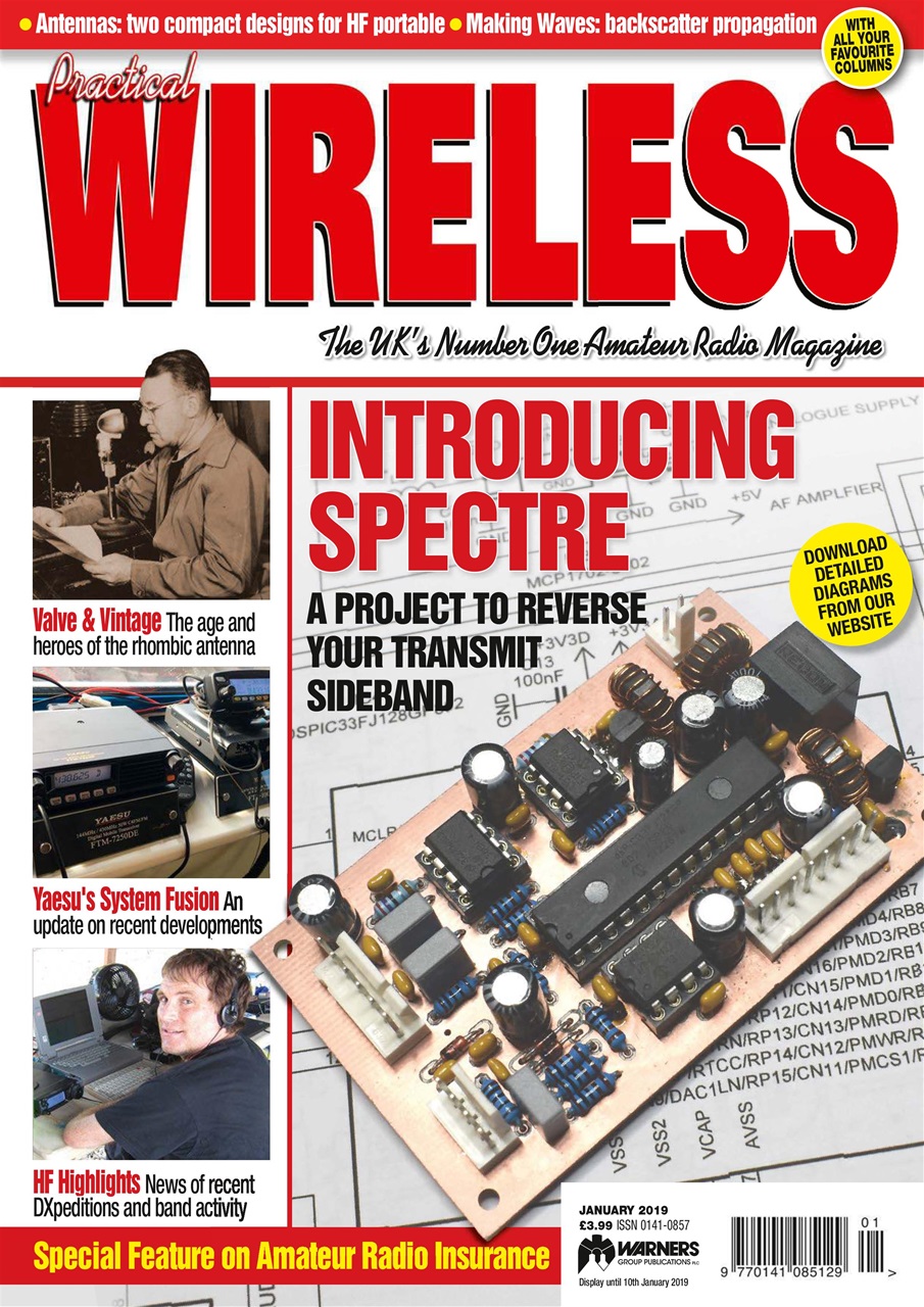 Practical Wireless Magazine - January 2019 Back Issue