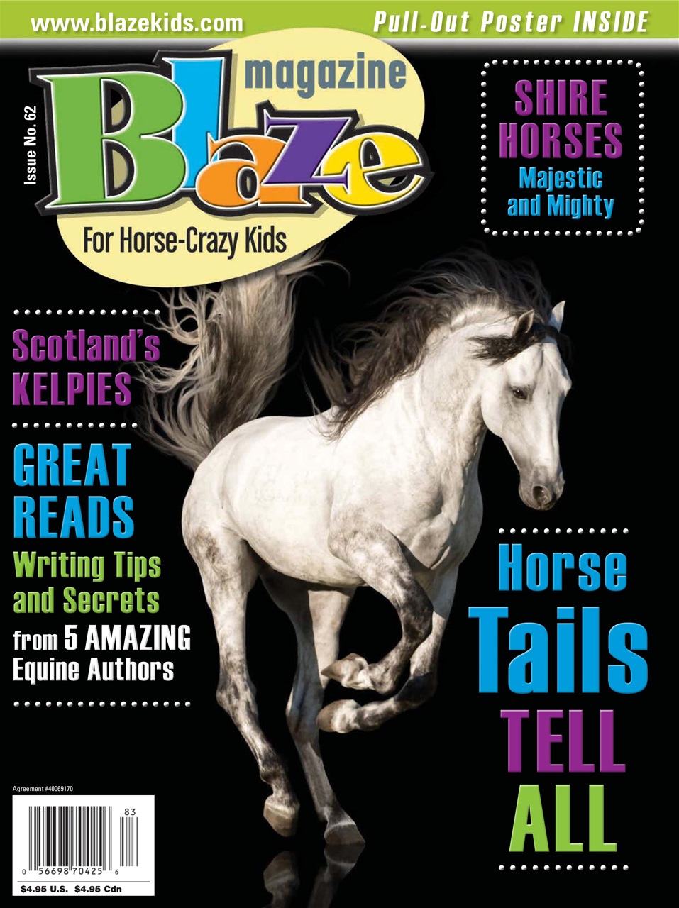 Blaze Magazine For Horse Crazy Kids - No. 62 Fall 2018 Subscriptions ...