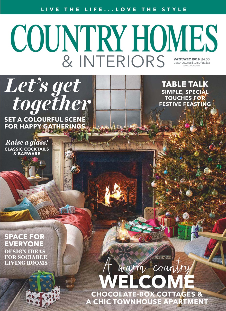 Country Homes & Interiors Magazine - January 2019 Back Issue