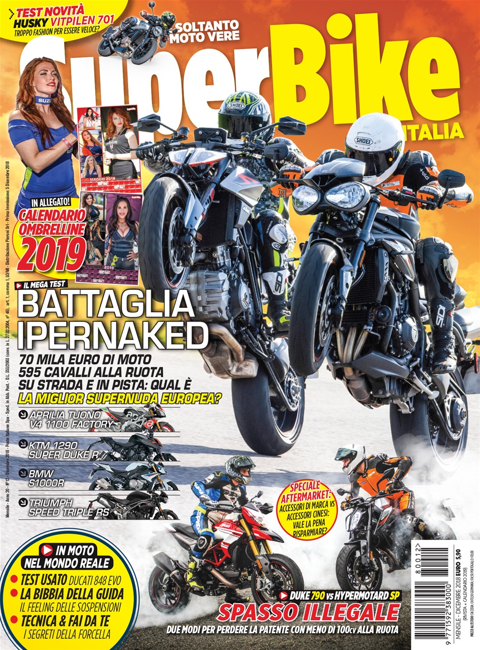 Superbike Italia Magazine - Dicembre 2018 Back Issue