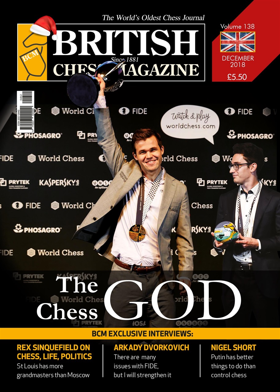 British Chess Magazine - December 2018 Back Issue