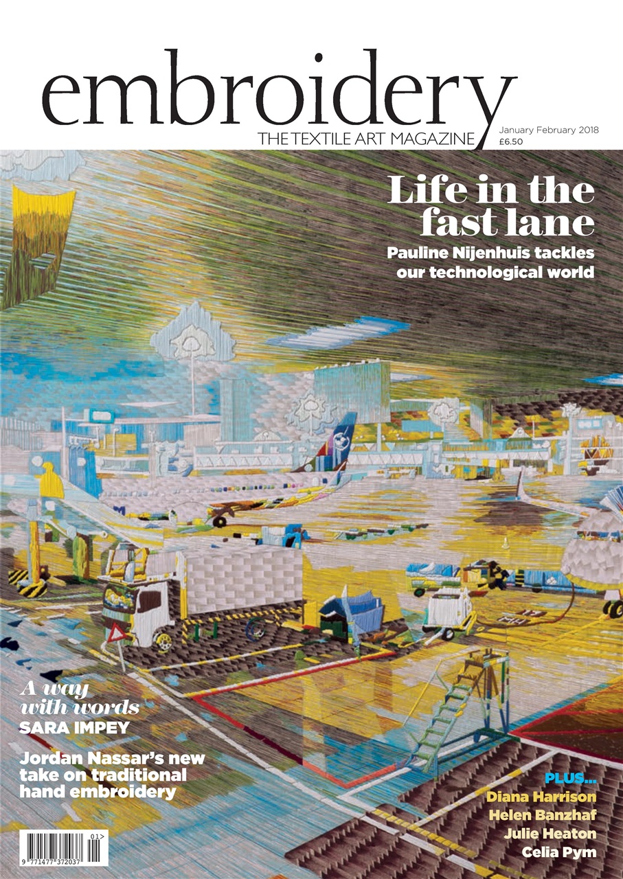 Embroidery Magazine - Jan/Feb 2019 Back Issue