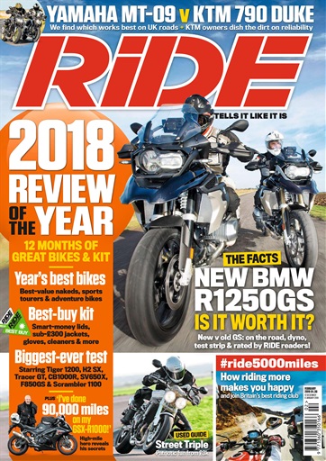 Ride Magazine - February 2019 Back Issue
