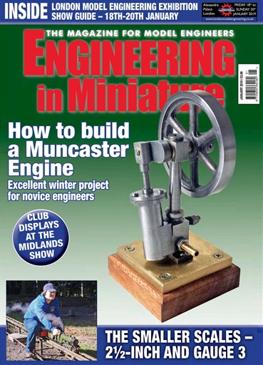 Engineering in Miniature Magazine - Jan 2019 Back Issue