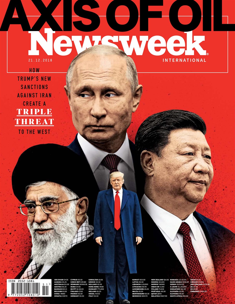 Newsweek International Magazine - 21st December 2018 Back Issue