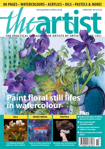 The Artist Magazine - February 19 Back Issue