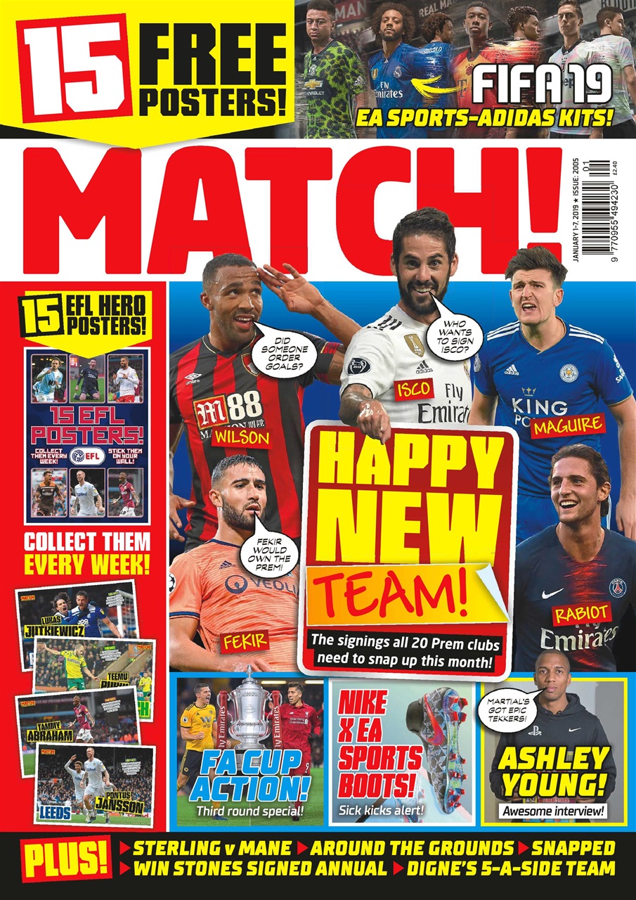Match Magazine - 17/12/2018 Back Issue