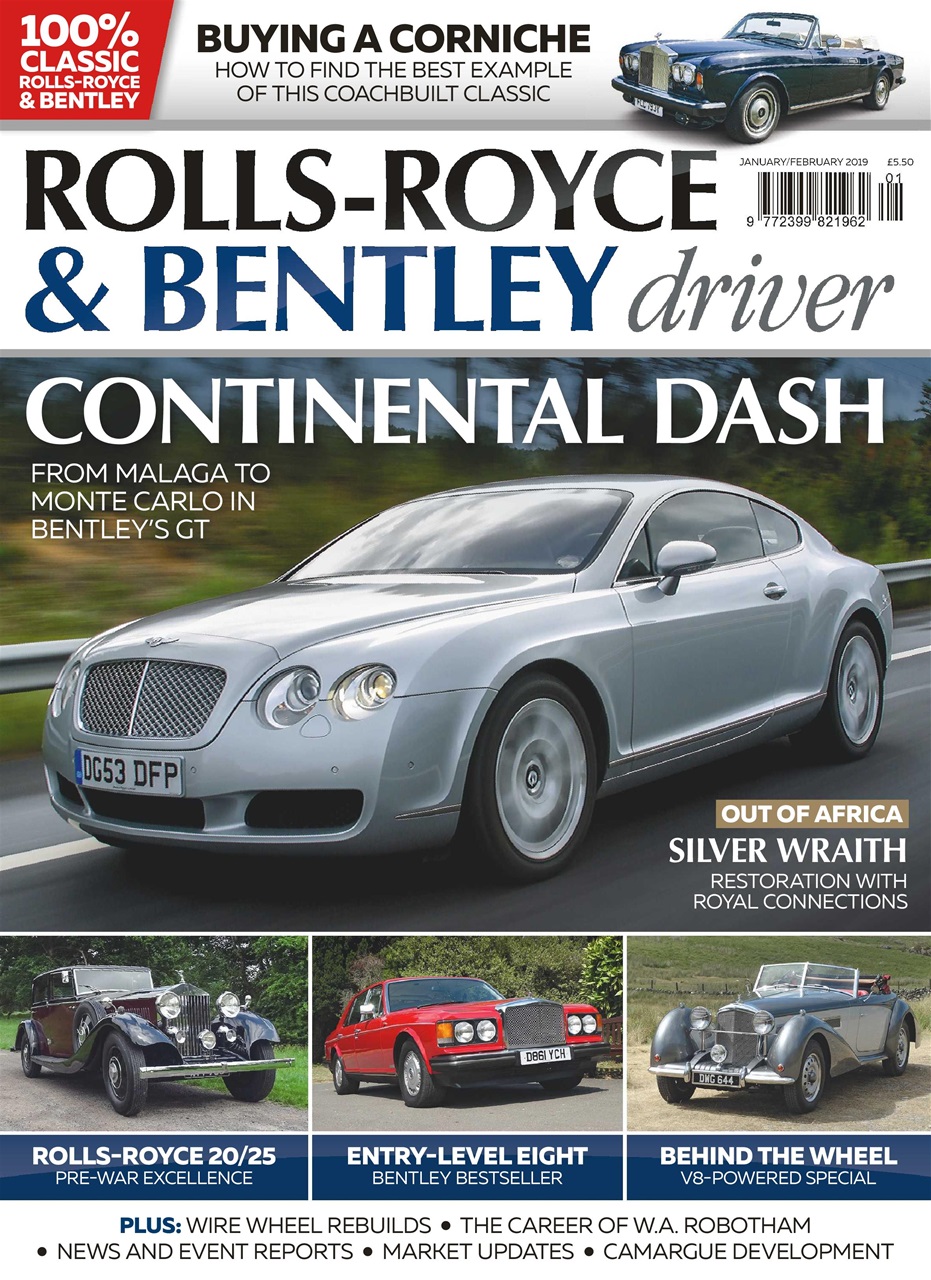 Rolls-Royce & Bentley Driver Magazine - Issue 9 Back Issue