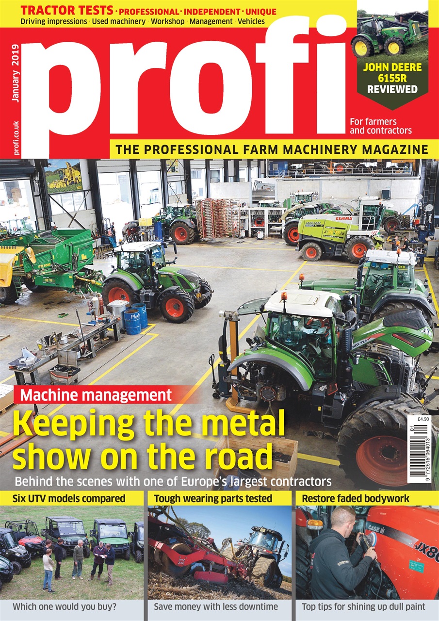 Profi International Magazine - January 2018 Back Issue