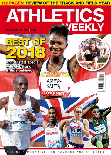 AW – Athletics Weekly Magazine - 20 December 2018 Back Issue