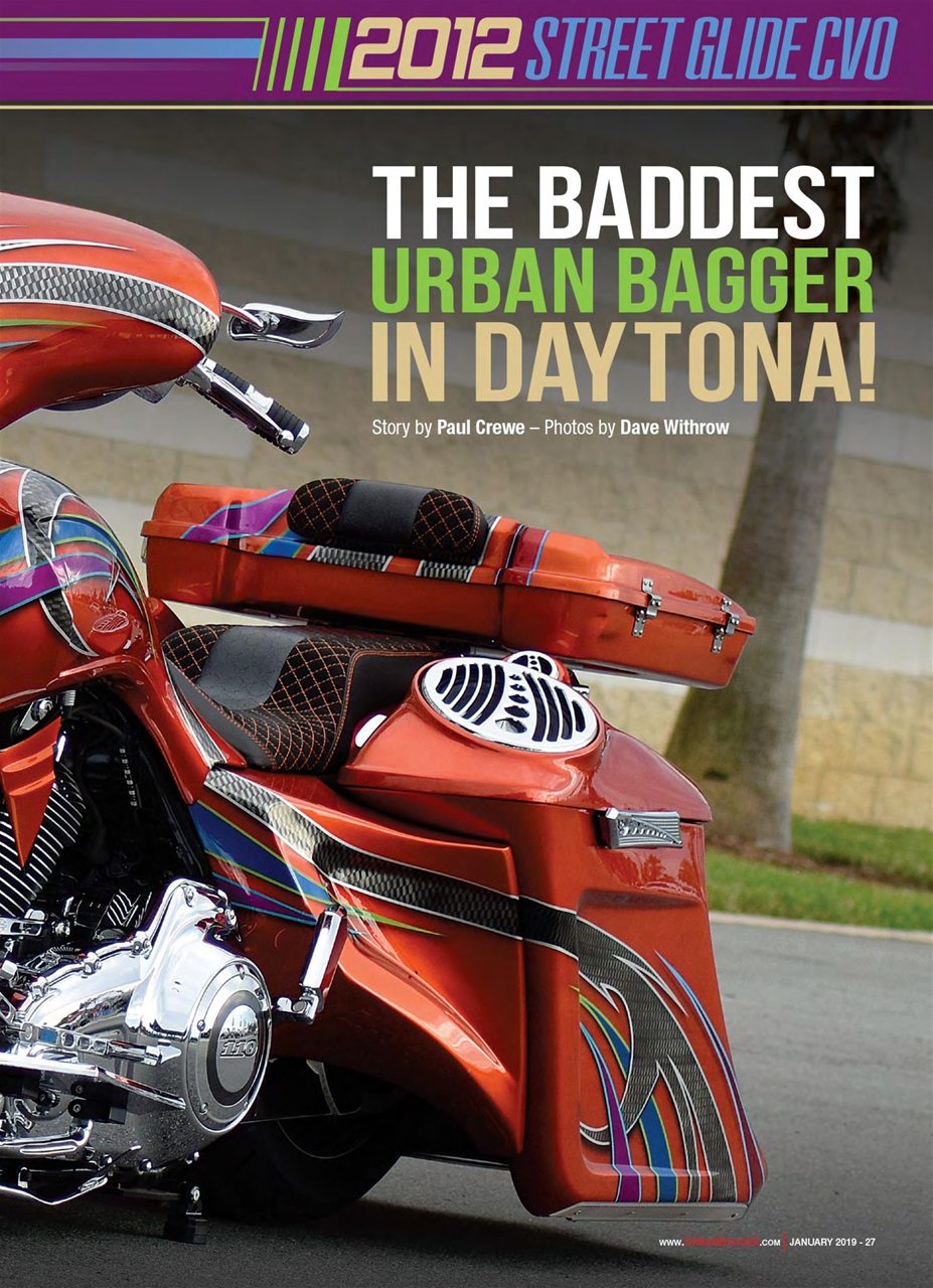 Urban Bagger Magazine - Jan-19 Back Issue