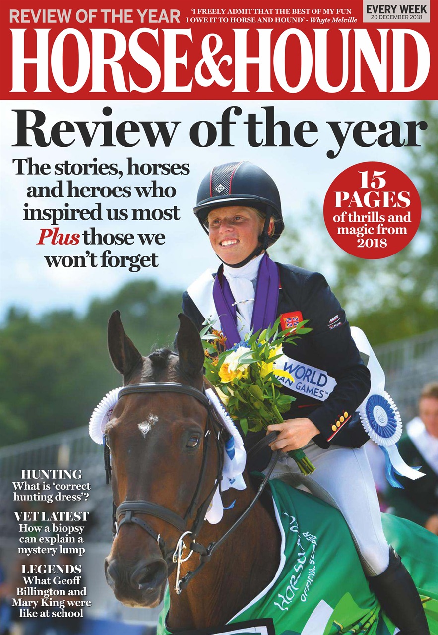 Horse & Hound Magazine - 20th December 2018 Back Issue