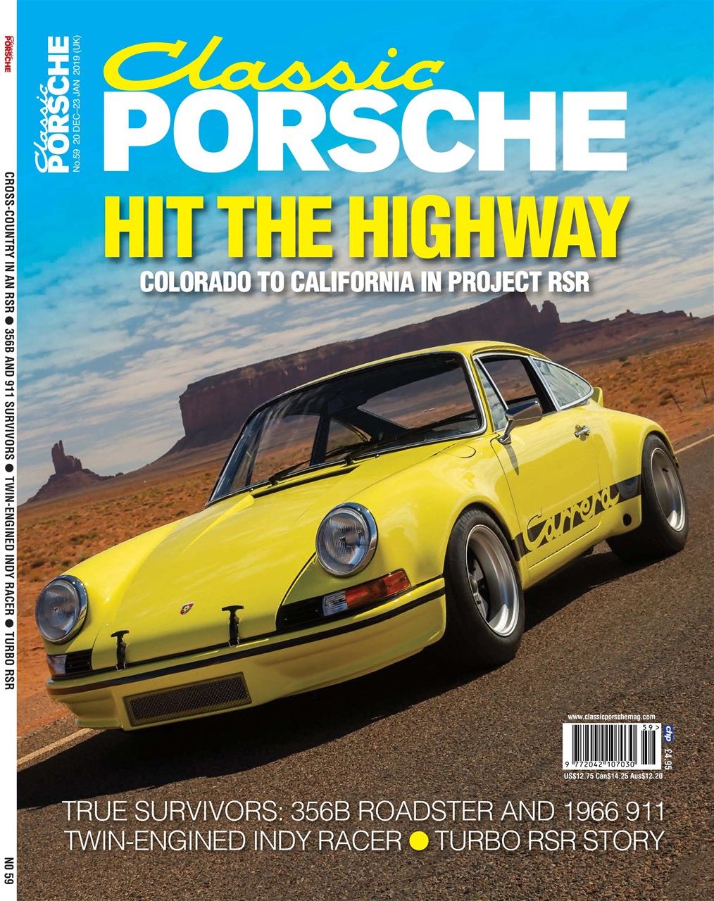 Classic Porsche Magazine - Classic Porsche 59 Back Issue