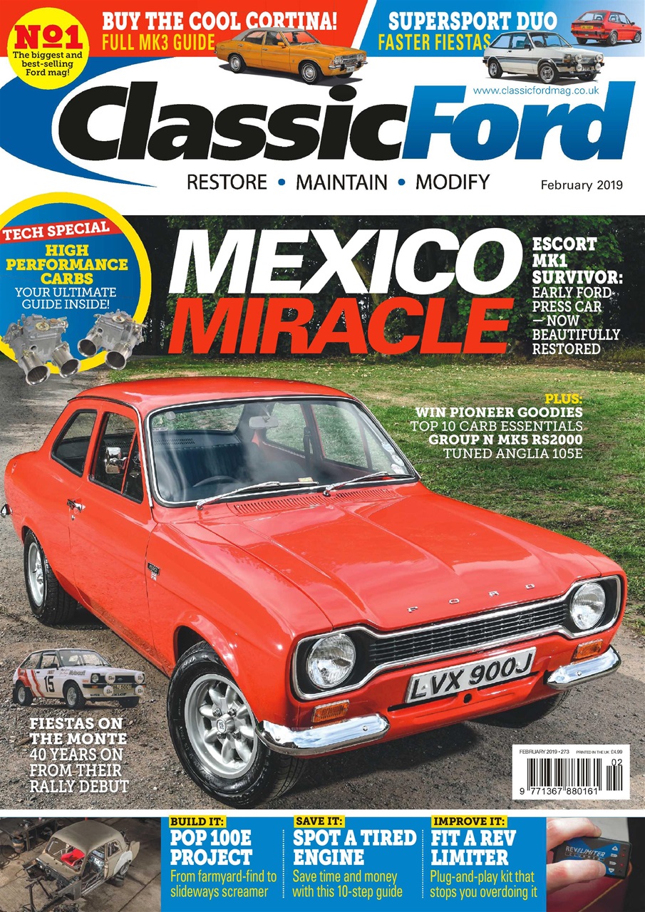 Classic Ford Magazine - February 2019 Back Issue