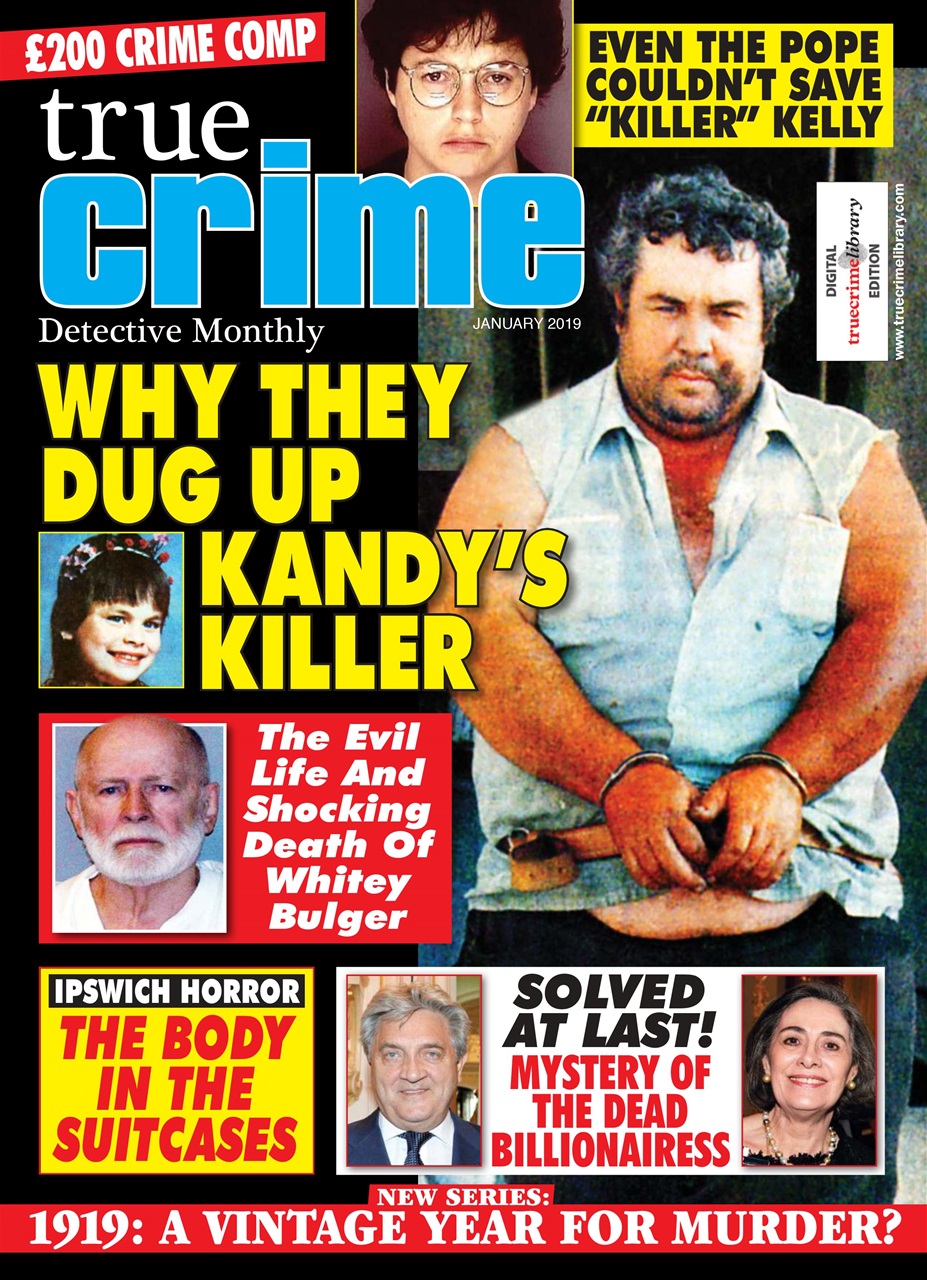 True Crime Magazine - True Crime January 2019 Back Issue