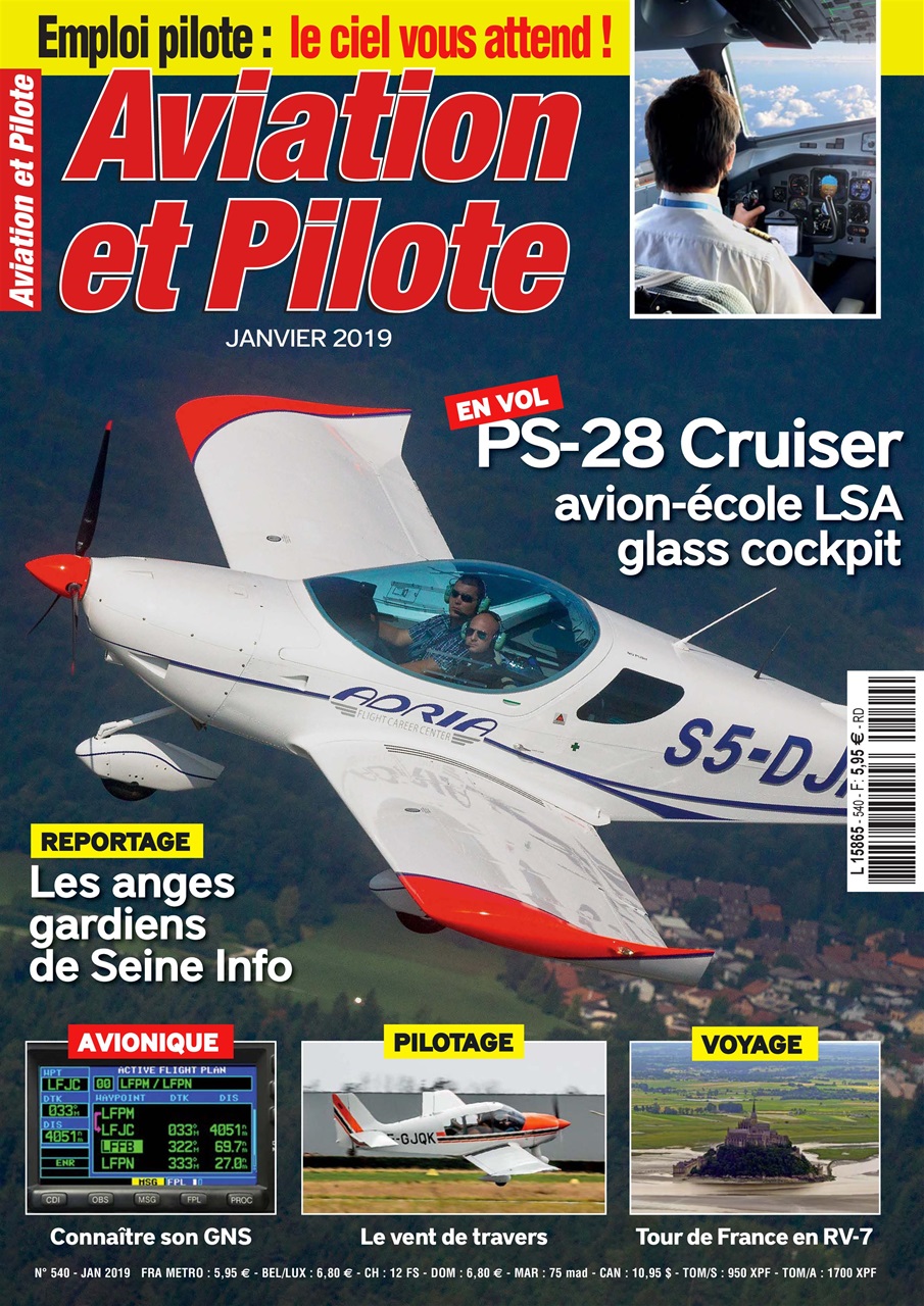 Aviation et Pilote Magazine - January 2019 Back Issue
