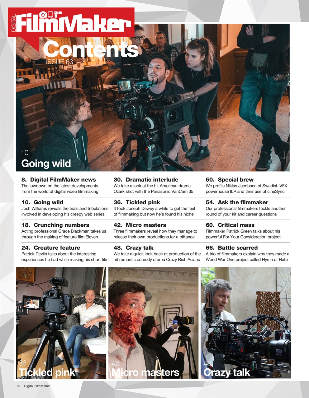 Digital FilmMaker Magazine - DFM Issue 63 Back Issue