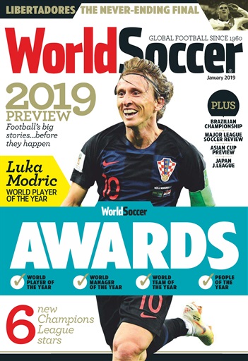 World Soccer Magazine - January 2019 Back Issue