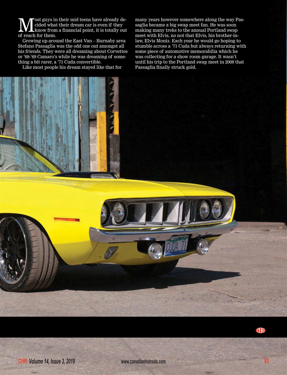 Canadian Hot Rods Magazine - Feb/Mar 2019 Subscriptions | Pocketmags