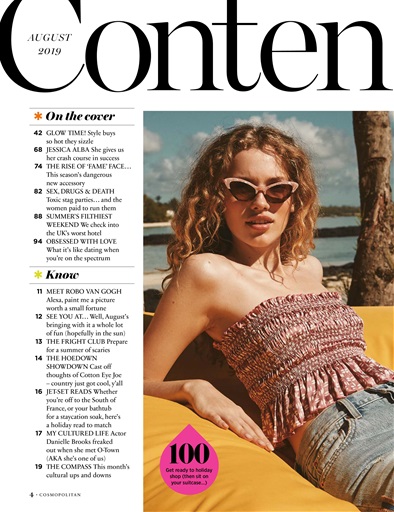 Cosmopolitan Magazine - Aug 2019 Back Issue
