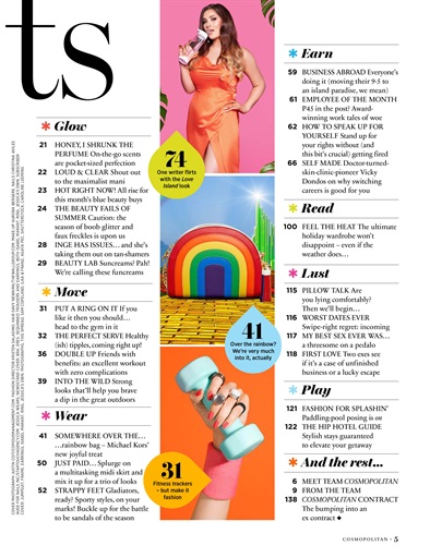 Cosmopolitan Magazine - Aug 2019 Back Issue