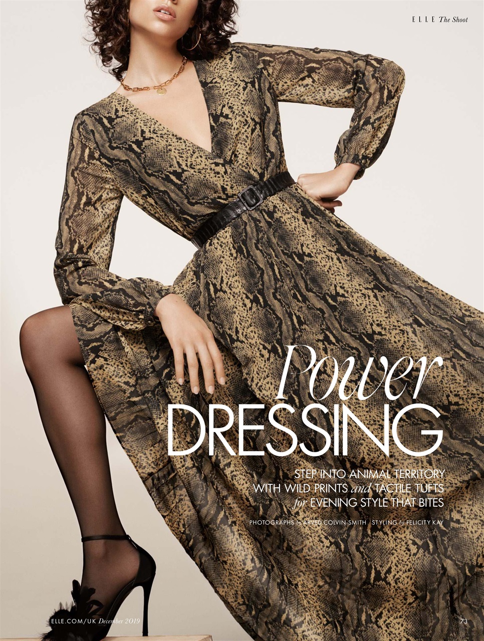 Elle Magazine - Dec 2019 Back Issue