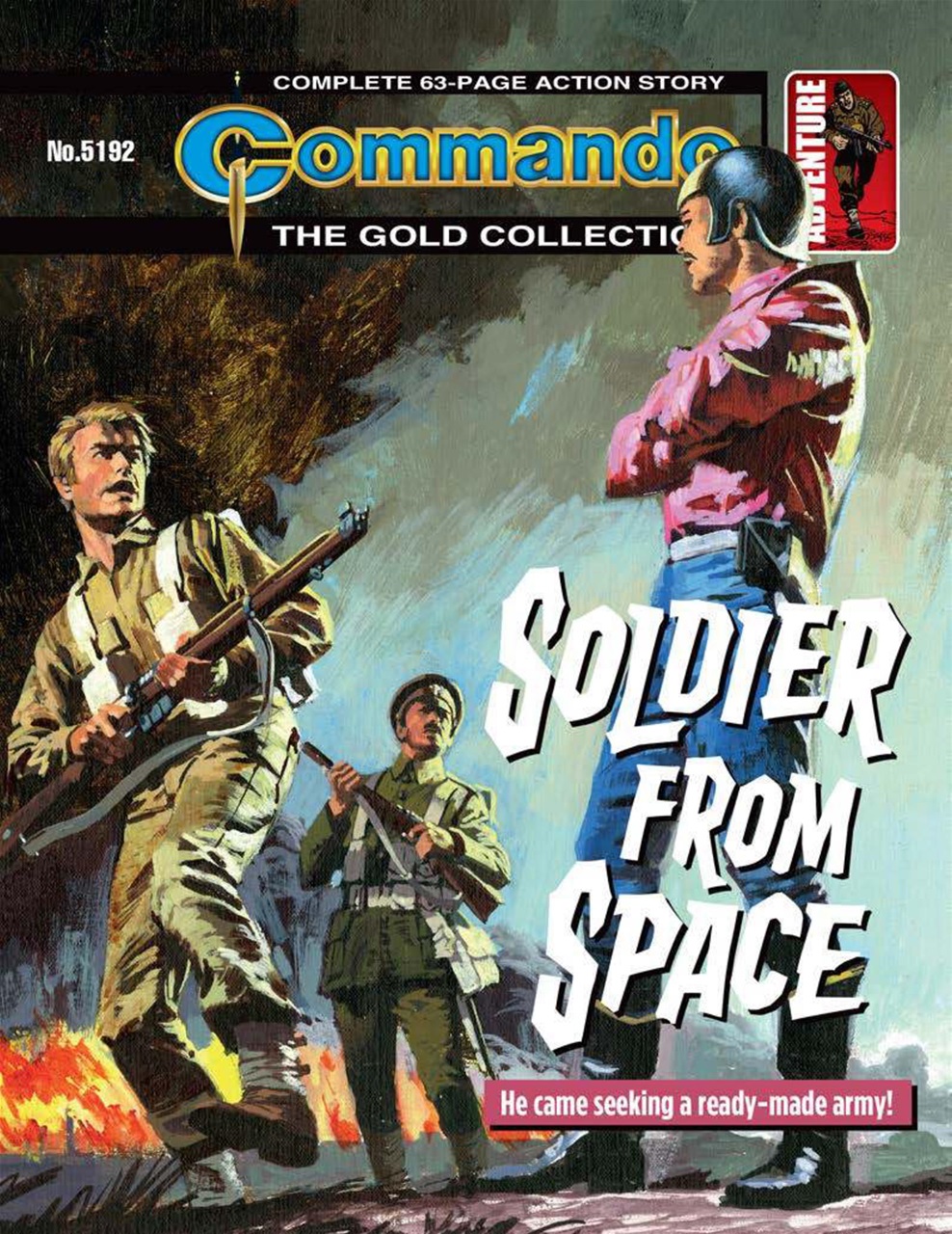 Commando Magazine - 5192 Back Issue