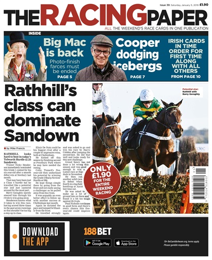 The Racing Paper Magazine - 05/01/2019 Back Issue