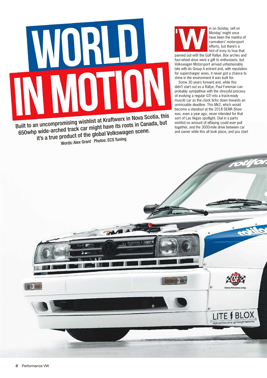 Performance VW Magazine - February 2019 Back Issue