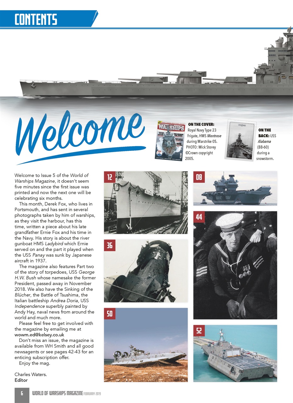 World of Warships Magazine - February 2019 Back Issue