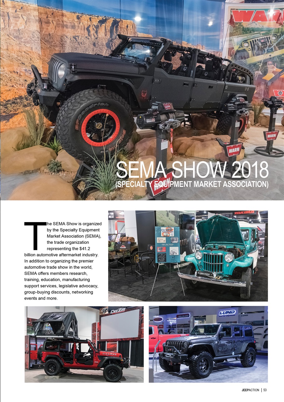 Jeep Action Magazine - Jan Feb 2019 Back Issue