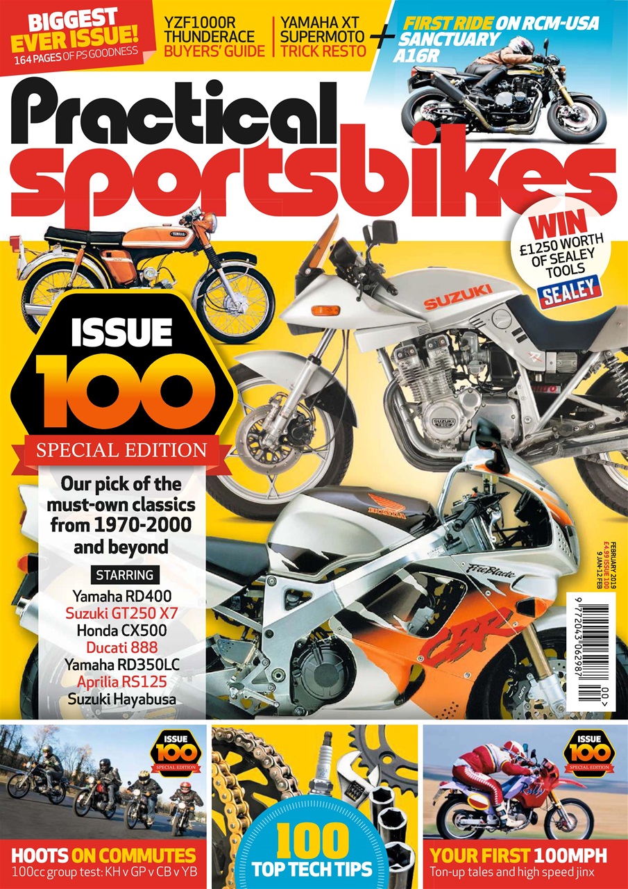 Practical Sportsbikes Magazine - February 2019 Back Issue