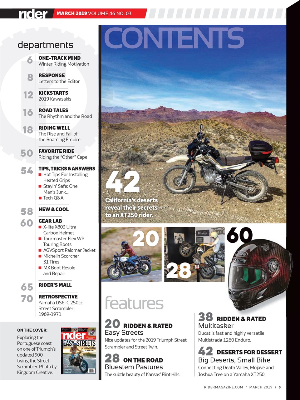 Rider Magazine - March 2019 Back Issue