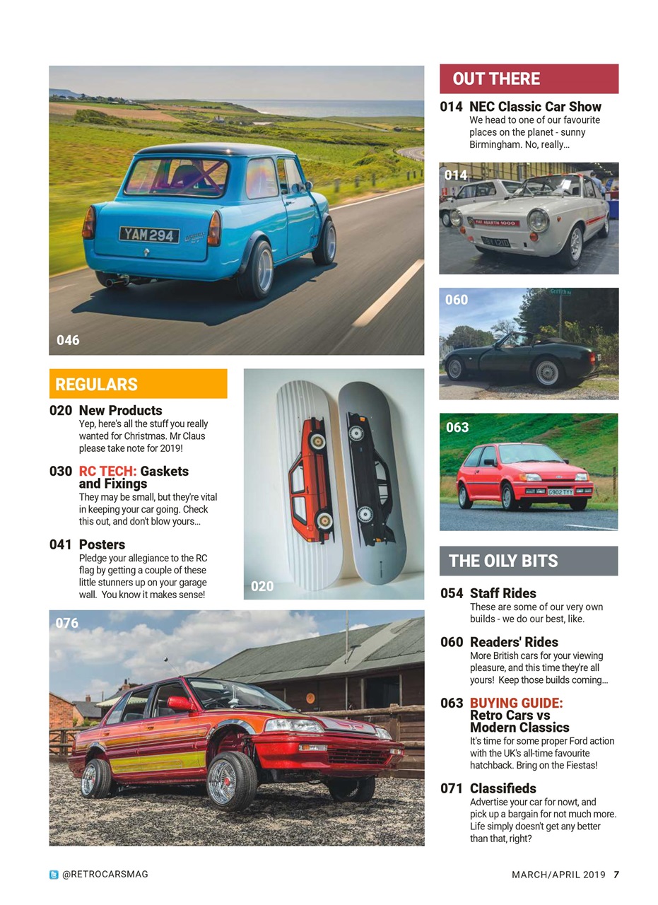 Retro Cars Magazine - Mar-Apr 2019 Back Issue