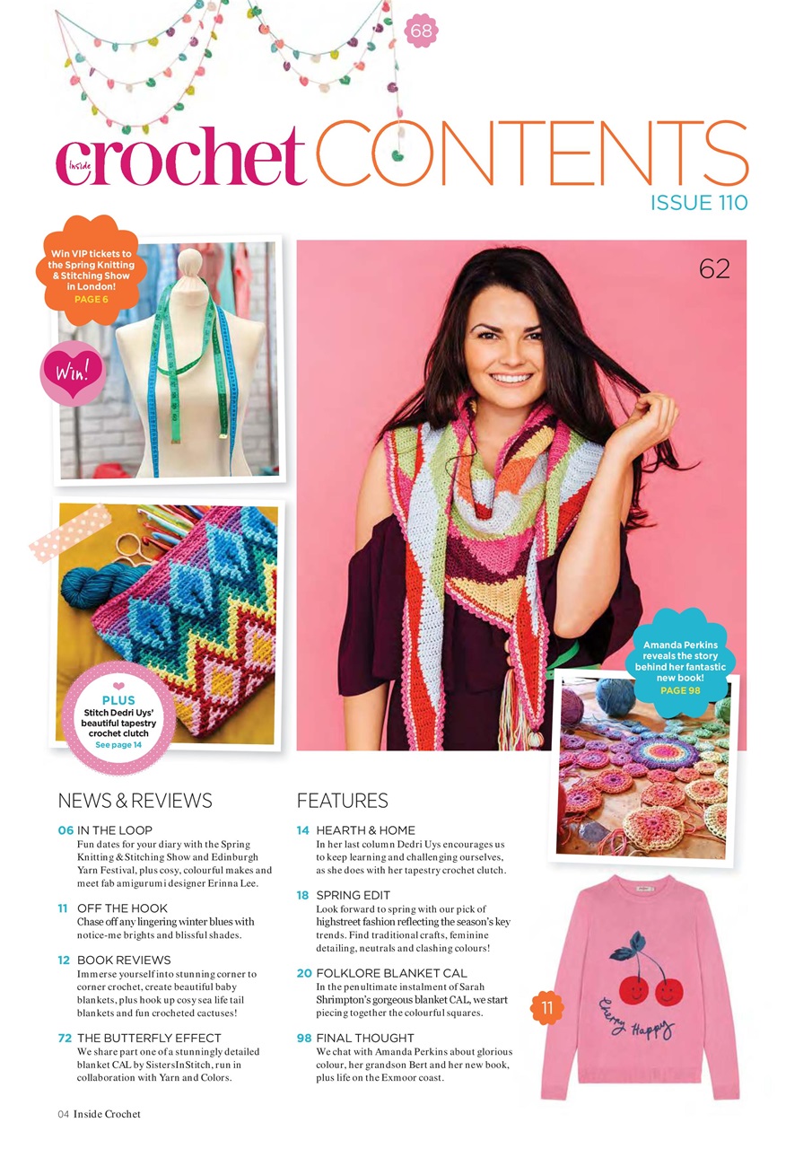 Inside Crochet Magazine - Issue 110 Back Issue