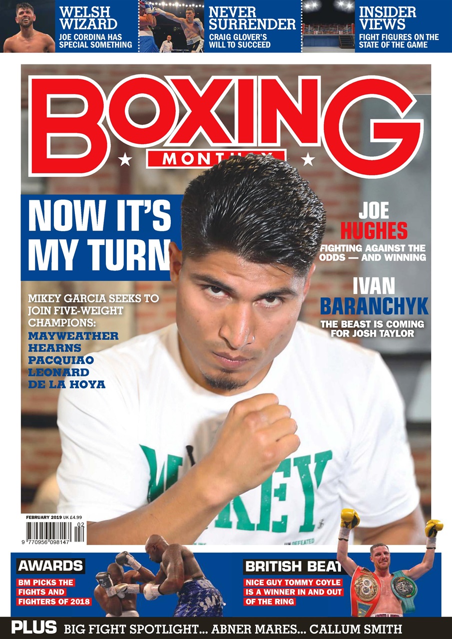 Boxing Monthly Magazine - February 2019 Back Issue