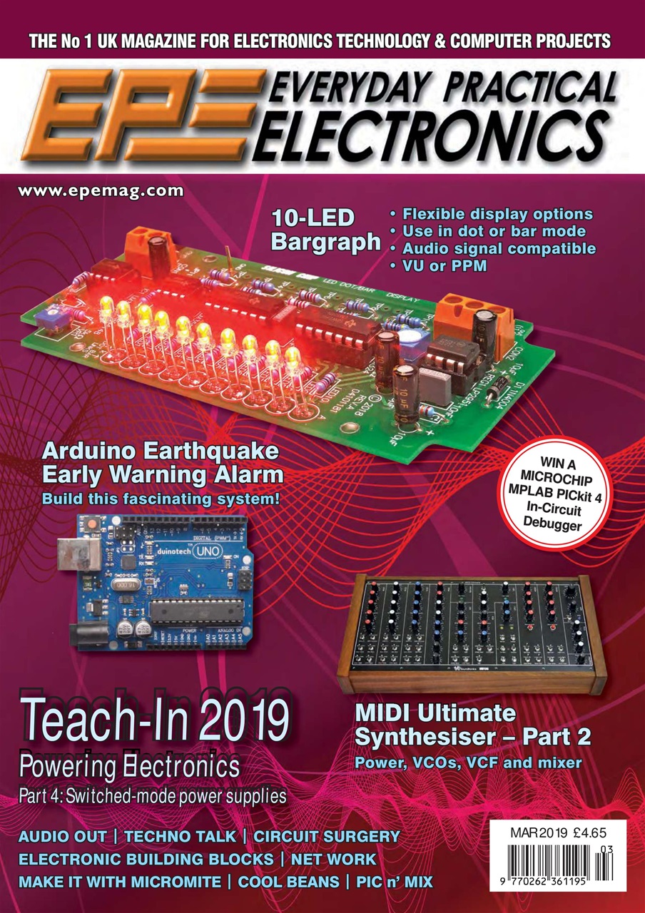 Practical Electronics Magazine - Mar-19 Back Issue
